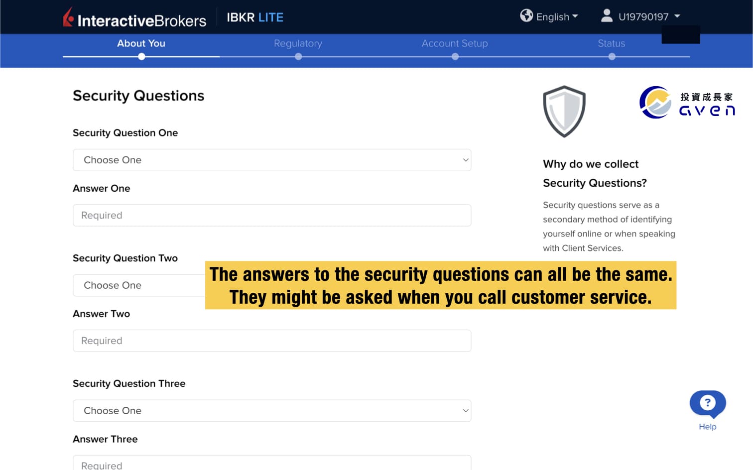 Interactive brokers open account store